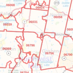 Waterbury Ct Zip Code Map